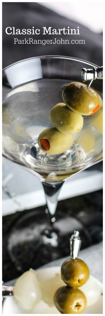 Classic Martini Recipe Park Ranger John