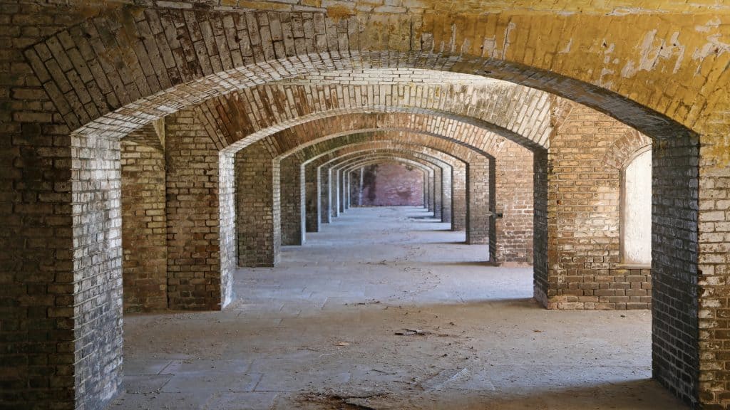 Inside Fort Jefferson