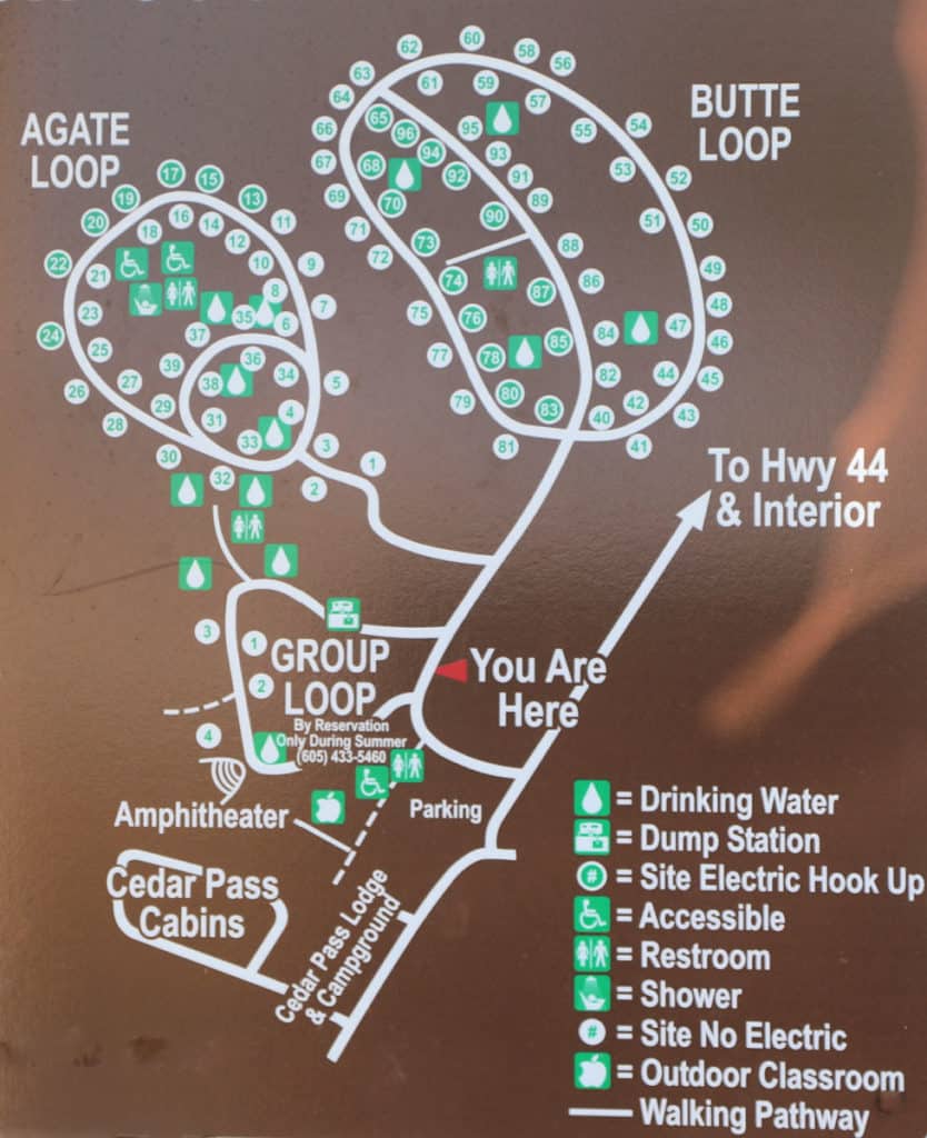 Cedar Pass Campground - Badlands National Park | Park Ranger John