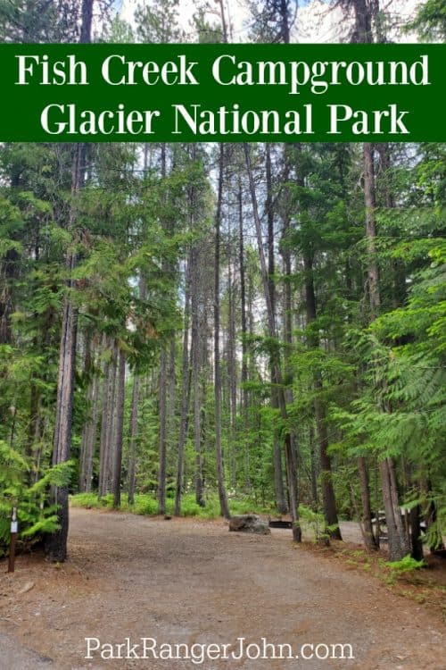 Fish Creek Campground - Glacier National Park | Park Ranger John