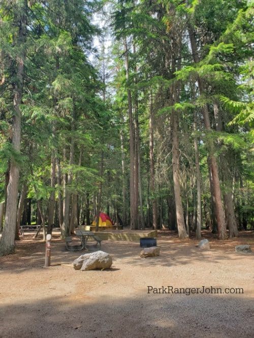 Fish Creek Campground - Glacier National Park | Park Ranger John