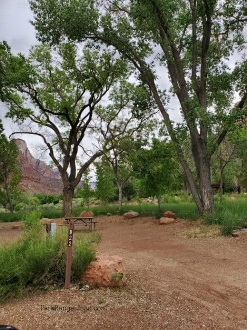 Watchman Campground - Zion National Park | Park Ranger John