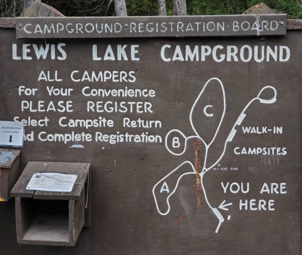 Lewis Lake Campground - Yellowstone National Park | Park Ranger John