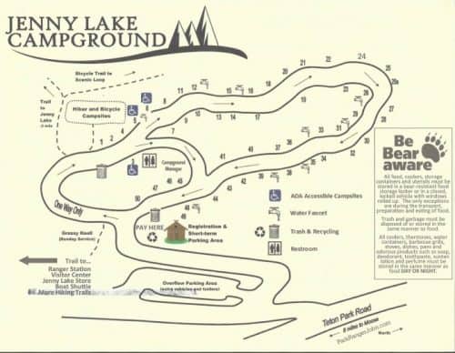 Jenny Lake Campground - Grand Teton National Park | Park Ranger John