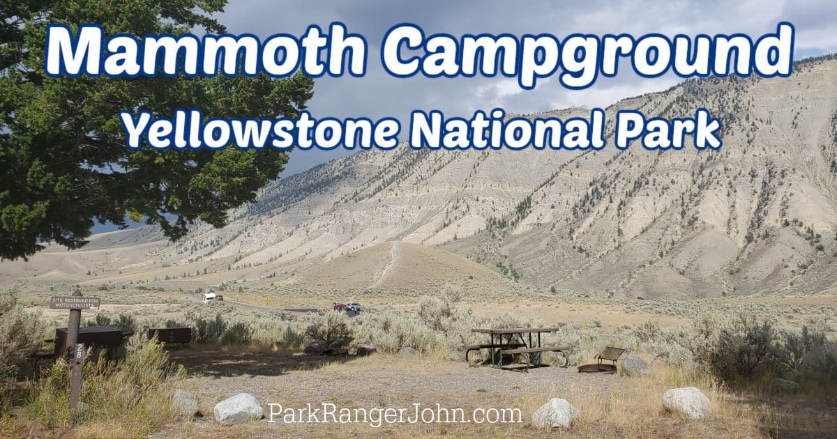 Mammoth Campground Yellowstone National Park Mammoth Campground
