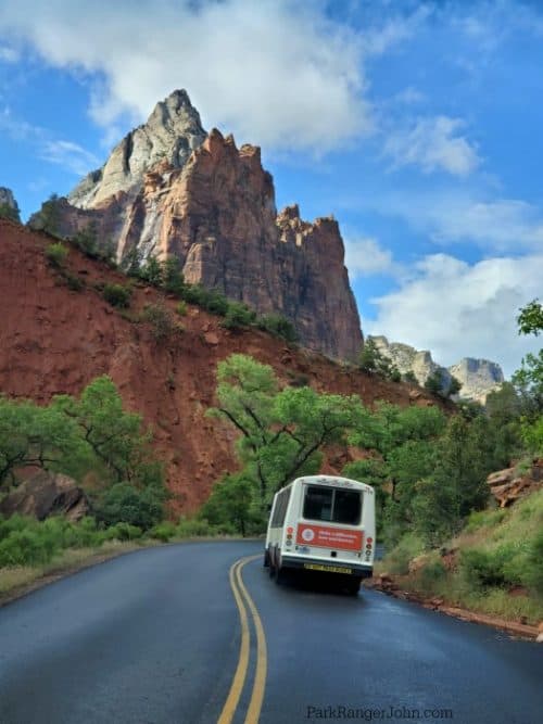 Complete Guide to the Zion Shuttle | Park Ranger John