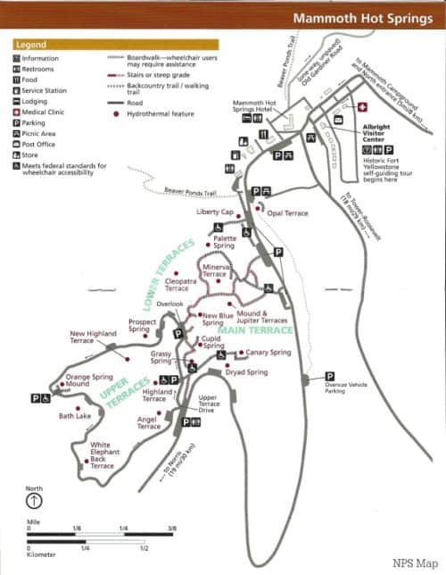 Mammoth Hot Springs - Yellowstone National Park | Park Ranger John