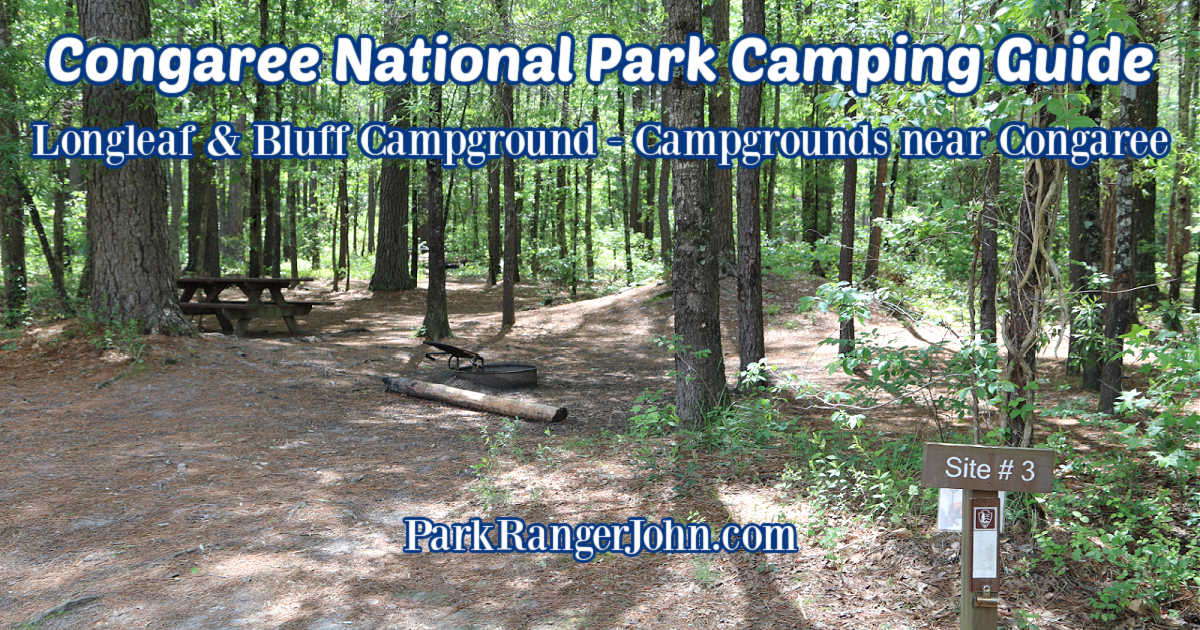 Congaree National Park Camping - South Carolina | Park Ranger John
