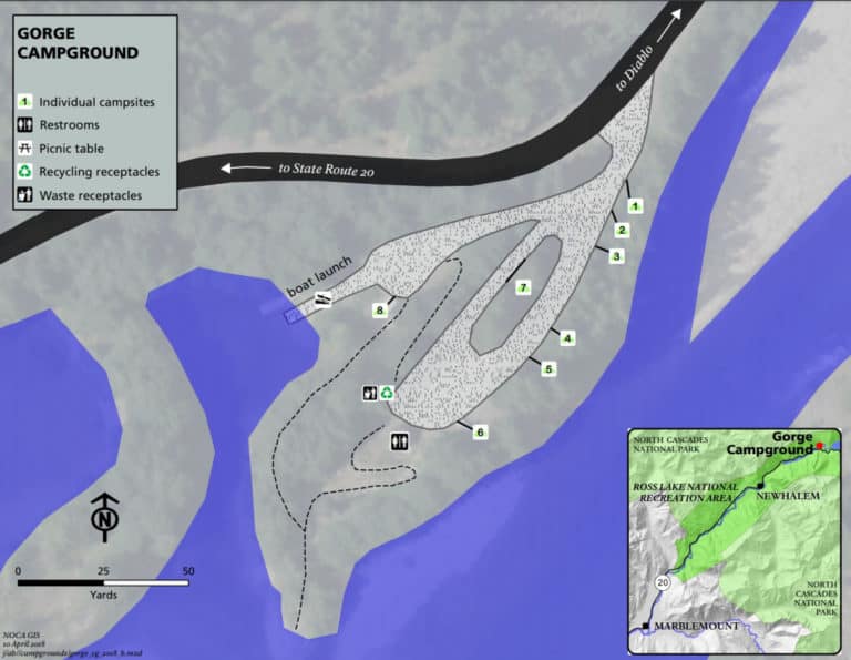 Gorge Lake Campground - North Cascades National Park | Park Ranger John
