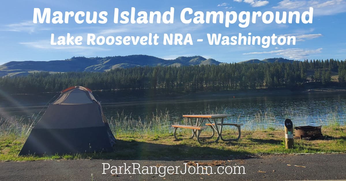 Marcus Island Campground - Lake Roosevelt National Recreation Area ...