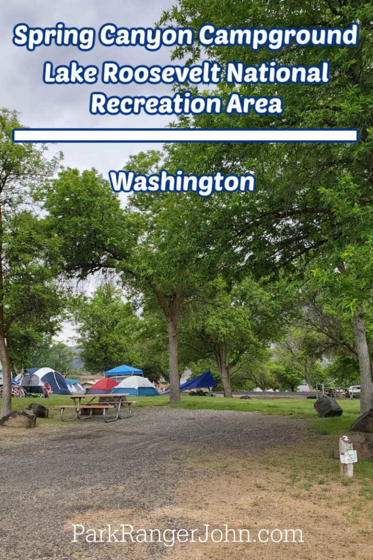 Spring Canyon Campground - Lake Roosevelt National Recreation Area ...