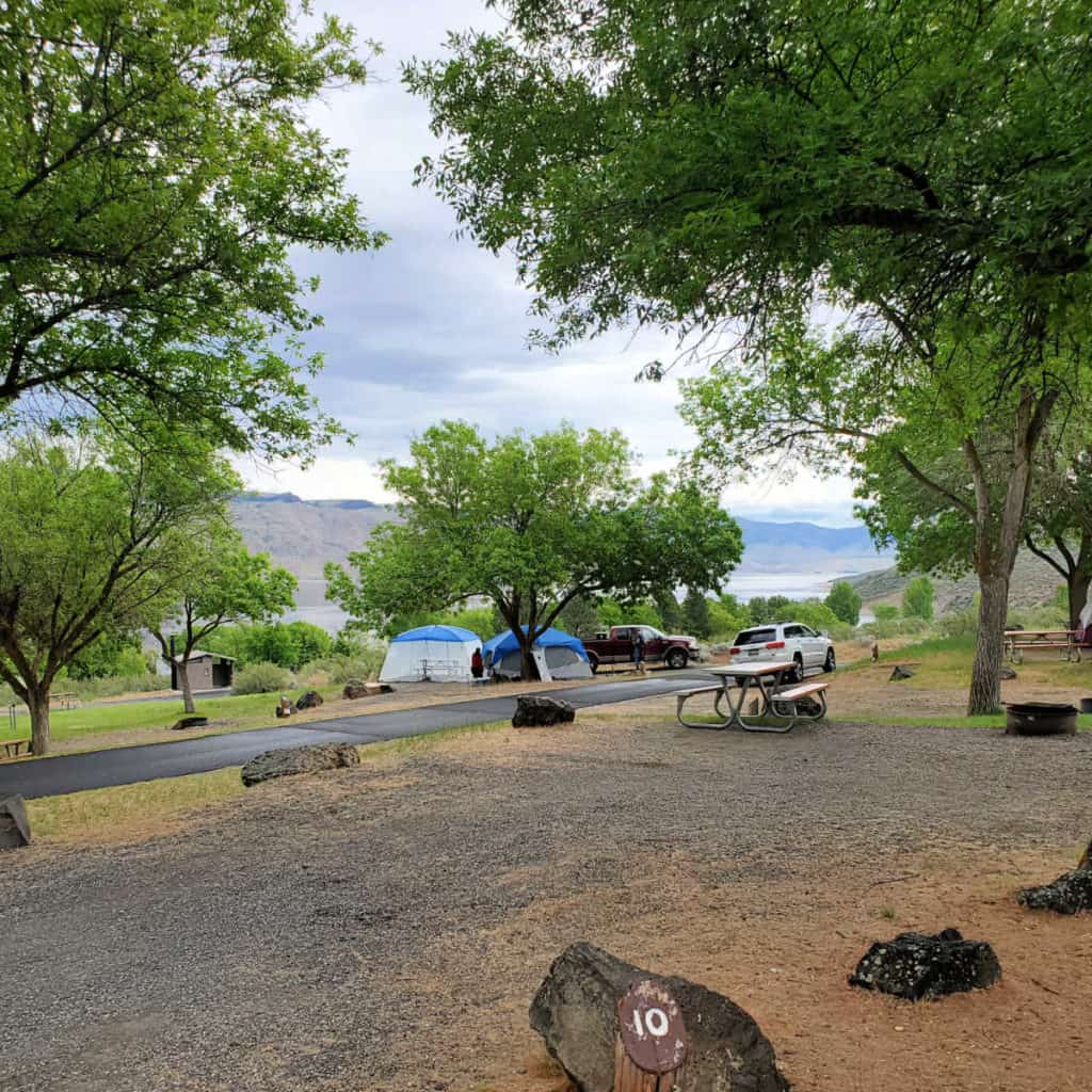 Spring Canyon Campground - Lake Roosevelt National Recreation Area ...
