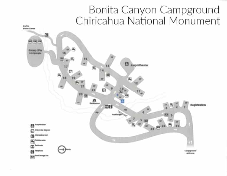 Bonita Canyon Campground - Chiricahua National Monument | Park Ranger John