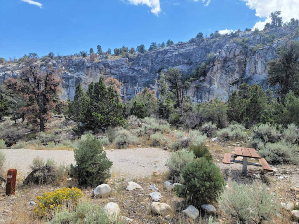 Grey Cliffs Campground - Great Basin National Park | Park Ranger John