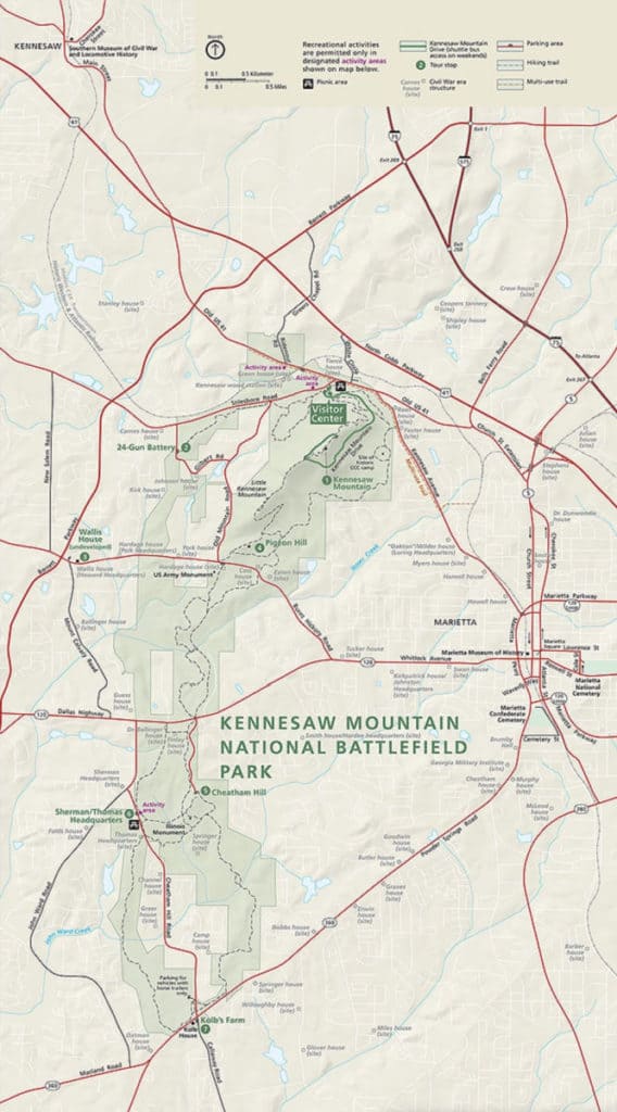 Kennesaw Mountain National Battlefield Park - Georgia | Park Ranger John