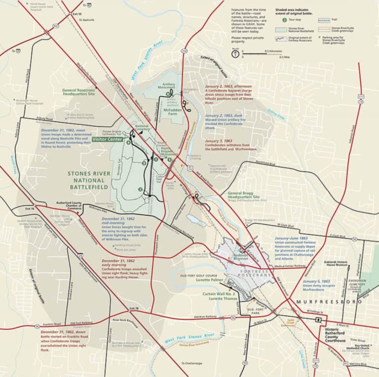 Stones River National Battlefield - Tennessee | Park Ranger John