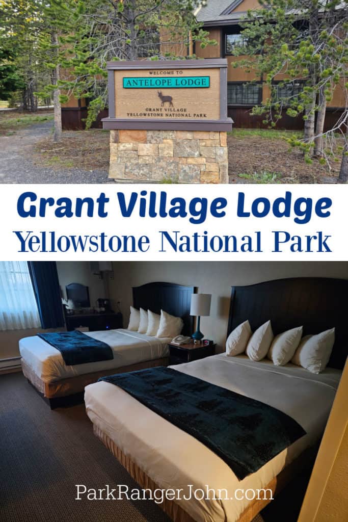 Grant Village Lodge Yellowstone National Park | Park Ranger John