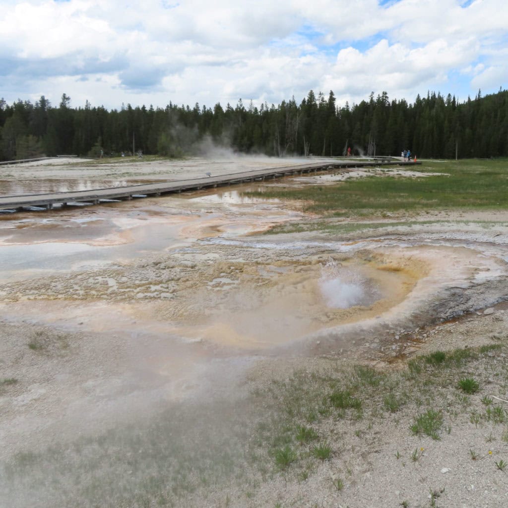 Geyser Hill in Yellowstone National Park | Park Ranger John