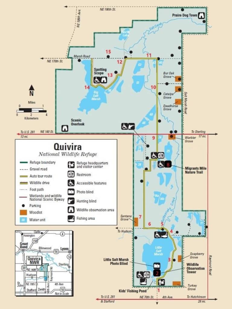 Quivira National Wildlife Refuge - Kansas | Park Ranger John